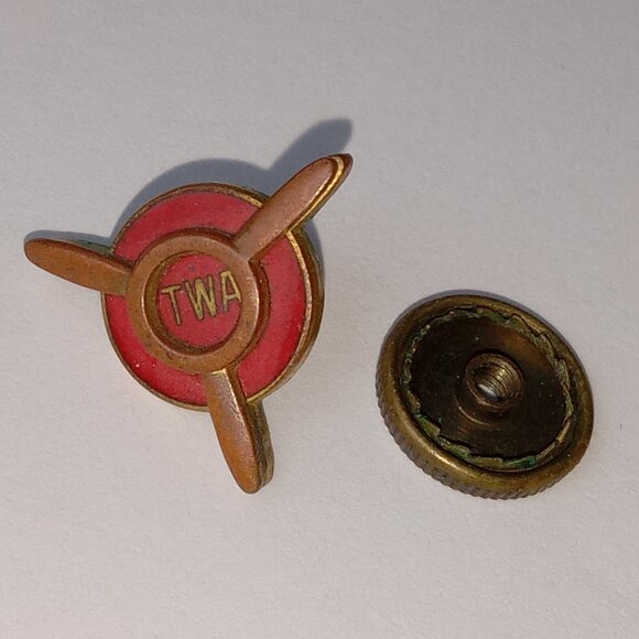 TWA | Other | Vintage Twa Pin Trans World Airlines Collectible Logo ...